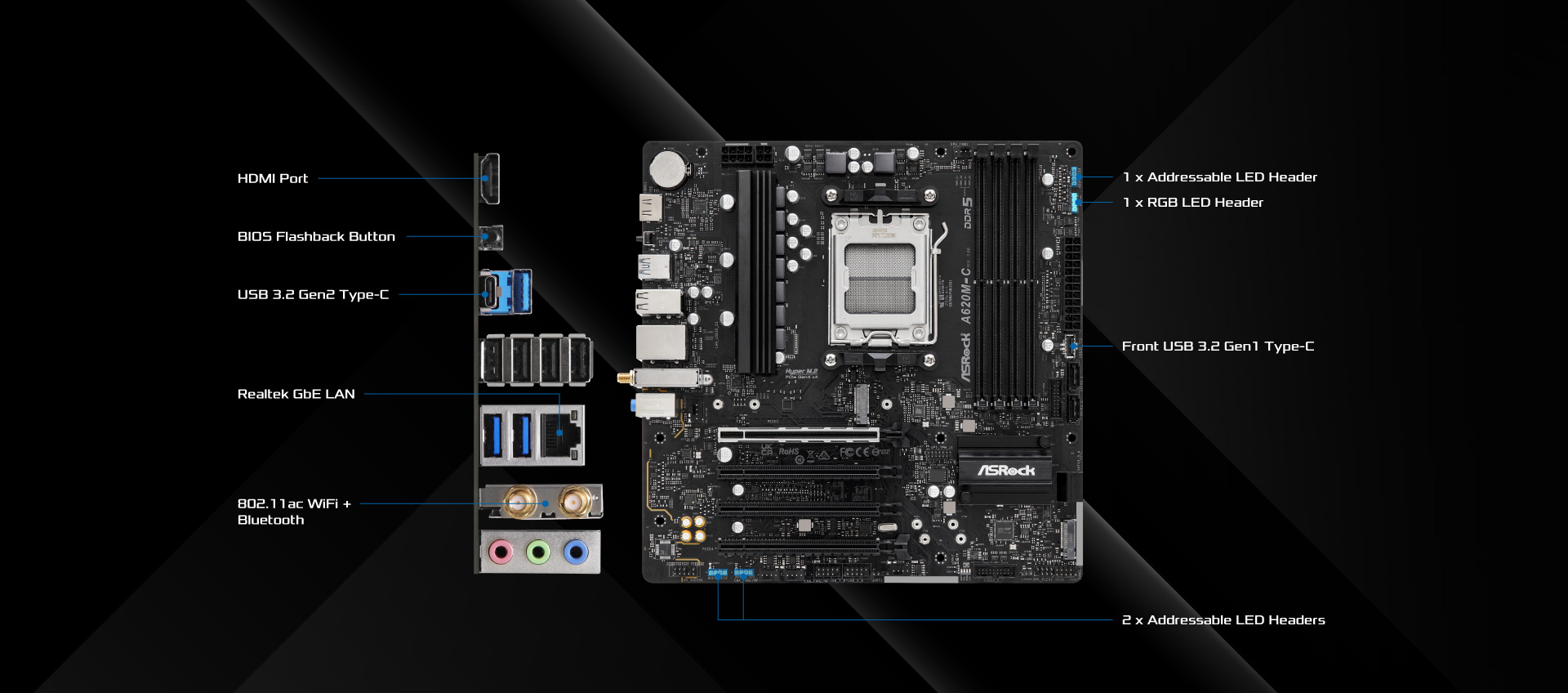 ASRock > A620M-C R2.0