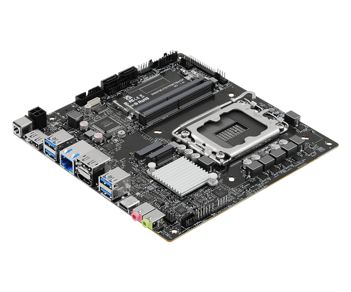 ASRock > B860TM-ITX/TPM/TB4/DP
